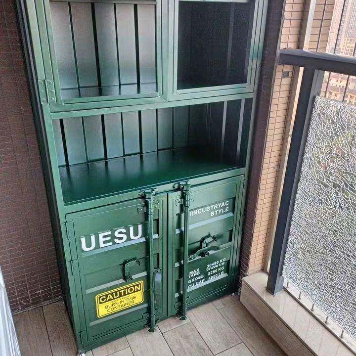 工业风手展示柜商用陈列柜产品储物货柜酒柜置物展示架置物架