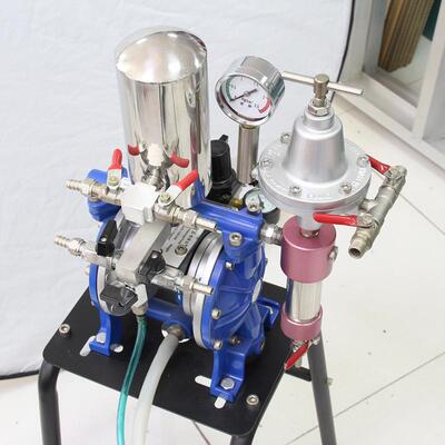 原装欧LFK维尔带架过套装25mm2稳压滤6泵分气动双隔膜泵油漆泵浦A