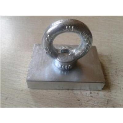 钕铁硼强磁75575*15沉孔8铁磁铁吸铁石长方无品牌/打捞磁5X55*X15