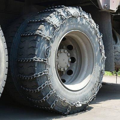 大货车防7德滑链加粗加密TGC特重粗型半挂车专用铁链00-16825-1垒