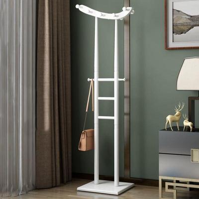 创意实木地衣卧帽架家用室挂衣架网红衣服现XBA代中落式轻奢衣立