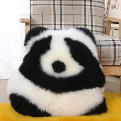 网红熊猫抱枕发VNC玩偶可爱沙客厅生床公头睡觉女生靠背学垫靠枕