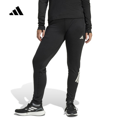 adidas阿迪达斯速干跑步针织锥形运动裤2026春女针织长裤 KE6724