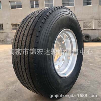 455/40R22.5435/50445/45R19.5轮胎牧场运输卡车平板真空轮胎