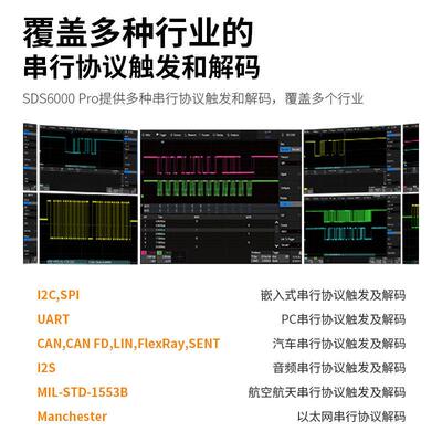 tsiglnL示波器SDS6000/Pro系列选e无品牌/件配件部分可通用