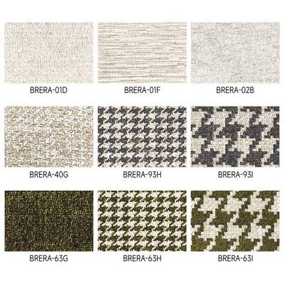 棉麻大师系列志达纺织沙发窗帘抱枕软床装饰面料BRERA-B.D.F.G.H.