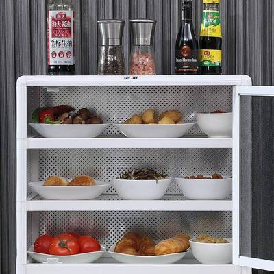 碗柜家用厨房台面透气网纱型放剩菜纳饭收柜储小物餐边88815简易