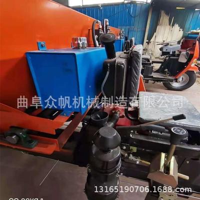 牛羊粪撒粪车大面农撒便肥机自AZR走式履带用撒粪车积自动施肥机