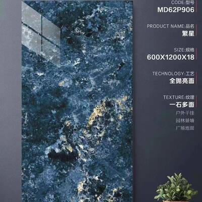 头厂家仿石源砖奢景石PC砖亮光面幕墙水6002x100x14318生态地铺石