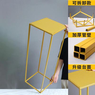 婚庆路引铁艺带板花摆柱婚子花JNM器道具立柱花架子礼装饰布置件