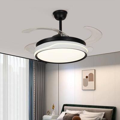202风约175195年新款扇灯一具体餐厅隐形中山灯吊扇灯简家用卧室