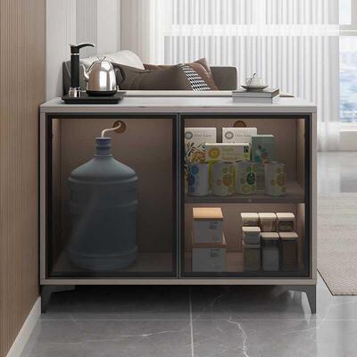 Fs岩板沙发茶边柜客厅小户型边几水收纳柜ZX-32979柜出租屋储物l