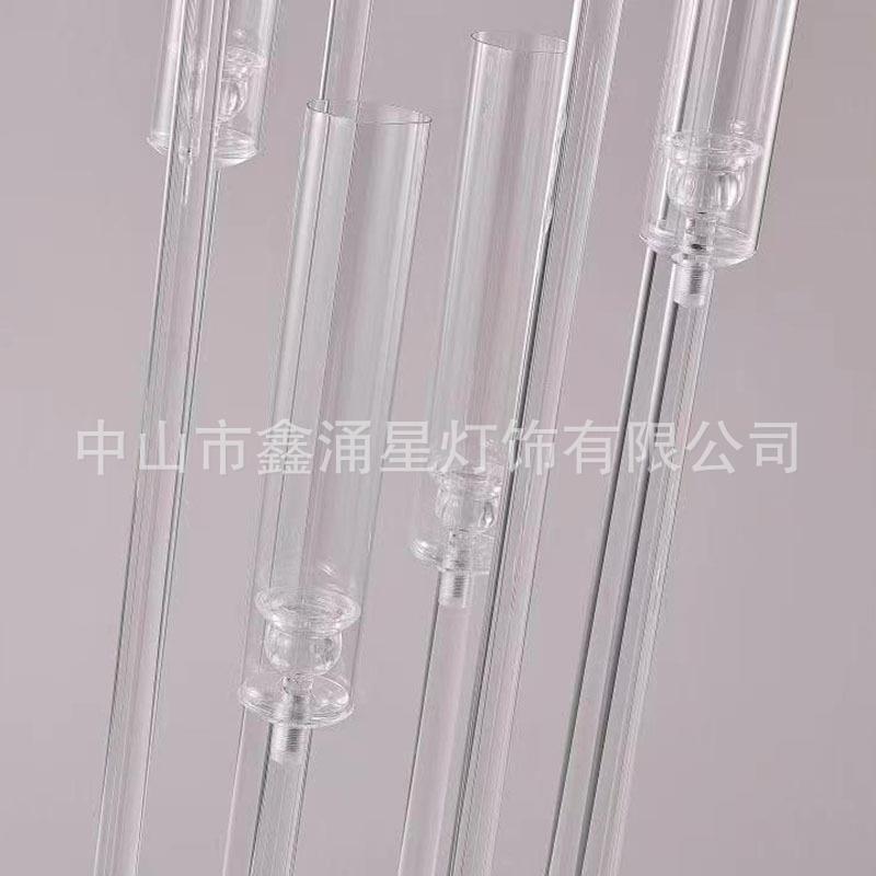 新UZH款5头婚礼路引灯结礼婚堂场地置品引橱窗节日装扮道具路布灯