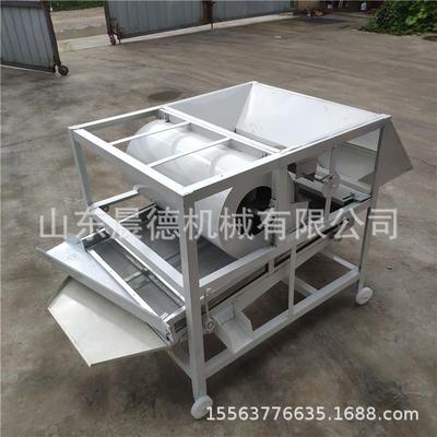 芝麻大豆除杂清选机小型电动筛选双层筛网振动筛