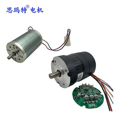 有刷或刷直流电机厂家12734v2箱4v36v48v22齿0无v直流轮减速马达