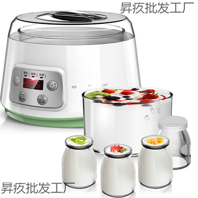 全自动大容量蒙ZCW-S03米酒纳豆玻璃内胆恒温家用小型酸奶机得