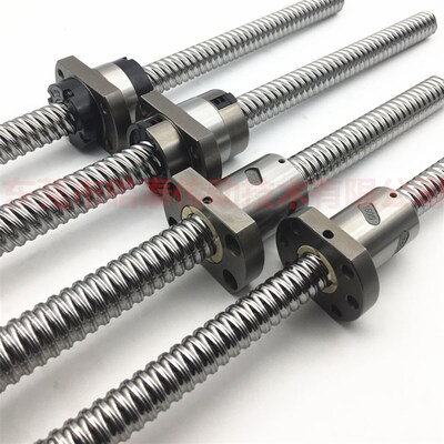 滚珠丝杆副螺母套装研磨滚珠丝杠定做1204 1605 2005 2505 3205