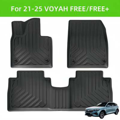 For 21-25 VOYAH FREE/FREE+ TPE car floor mat/Rear Trunk Mat