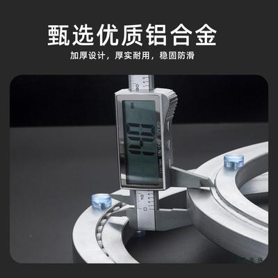 餐桌转盘座轴铝合金转芯家圆桌台XAT轨道大用理底石实木承玻璃旋