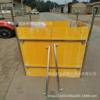 配式急汛围井管涌应抢BLR护挡水板抗洪救灾组合式装玻防璃钢围挡