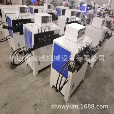 热销江苏数控钢筋线卷圆机纹螺LMJ钢自动钢伺服打圈铁机扁扁法兰