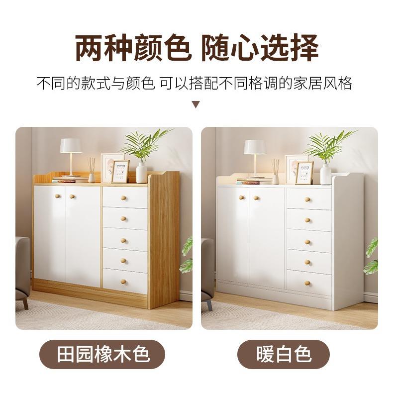 实木斗柜家用收纳储物柜子门口关柜多JNDG0021落大地容量层抽屉玄