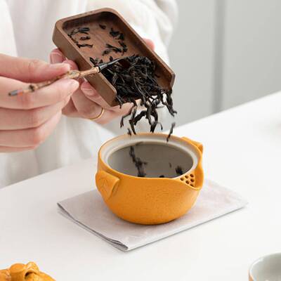 大吉利旅行茶具装一套壶三杯外露营便大携随身泡茶壶000101喝茶户