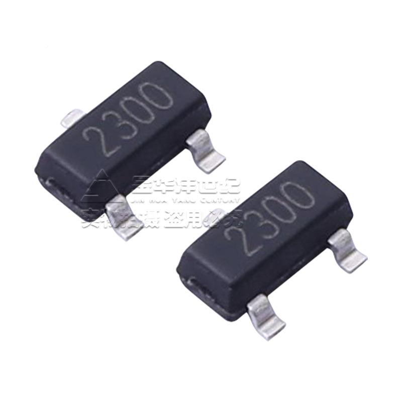 2KINGTALK场效应管SMOS管I230VBC0丝印2300N沟道0V6AOT-2S3