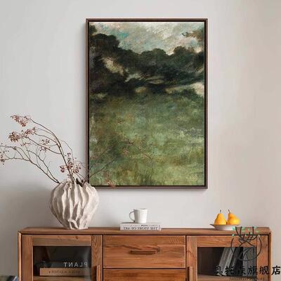 式现中代简约客小厅装饰20436画新中绿野玄关走廊古风众艺术电表