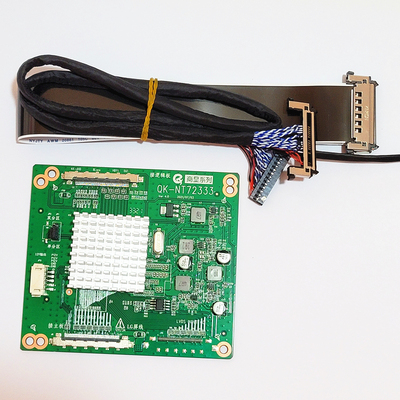 QK-NT72333替代老款QK-72333 2K主板加此转接板驱动4K屏 可配线