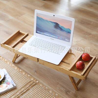 可伸缩浴托盘架浴桶泡置物板竹木泡缸澡浴物缸置架防88332水澡盘