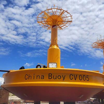 银环航标 工厂生产钢制1-10米海洋监测浮标气象地震预警水文监测