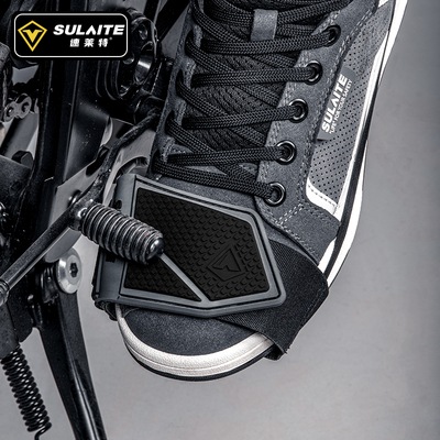 摩托车挂挡套防滑骑行护鞋胶档位杆保护鞋套加宽换挡防刮耐磨装备