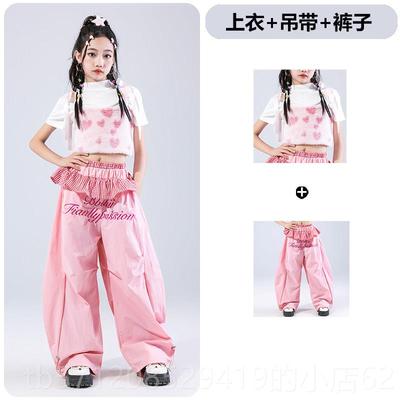 新款儿童爵时士表演z服女童髦潮酷走秀套装幼儿演舞出服女团jaz表