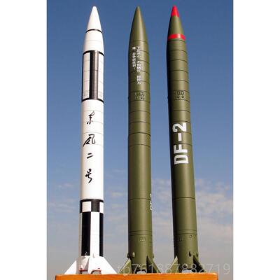 新款中金国东风1/2/3/4/17号体导弹模型成单品合藏摆件收送礼纪念