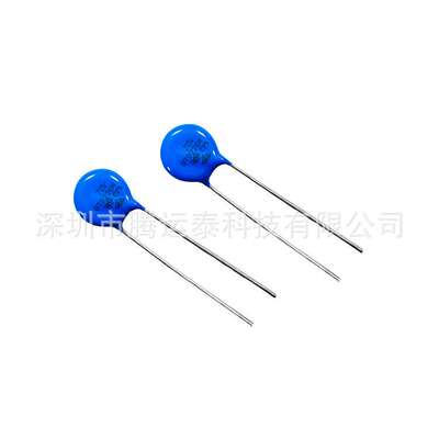 压敏电阻7D220K 22V 片径7MM 直插蓝色电阻 ZOV-07D220K 现货供应