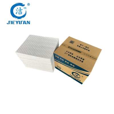 洁源OP45050X正方形节省耐磨吸油垫 4MM厚白色吸油棉 压点吸油片