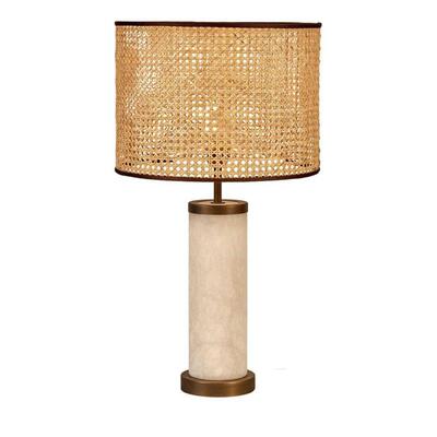 意大利Nassi 天然藤制灯罩枱灯SONORA RATTAN TABLE LAMP 49cm 高