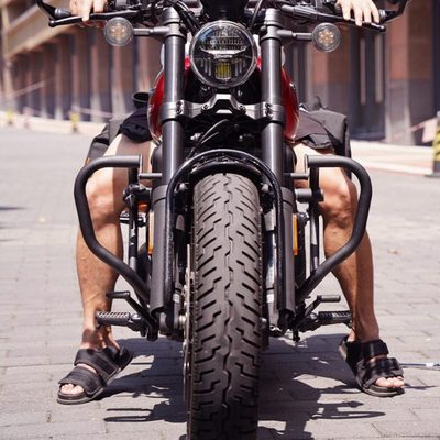 适用春风CLC450改装件护杠保险杠防护杠防摔加厚粗原车位无损安装