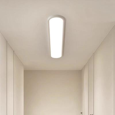 超薄户极D简无缝隙长条过道吸顶简约LE阳791灯台玄关入门衣帽间灯