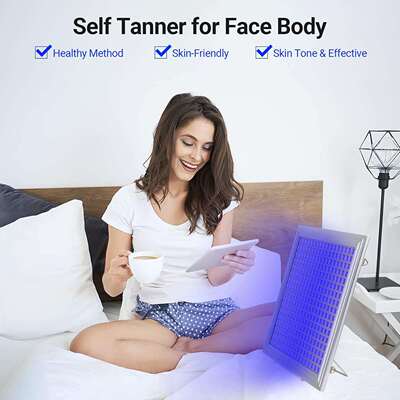 289pcs150W超薄蓝光美黑灯tanning light古铜色日光浴紫光晒黑灯