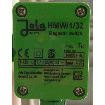 德国 JOLA 全系列 液位开关 HMW/1/32