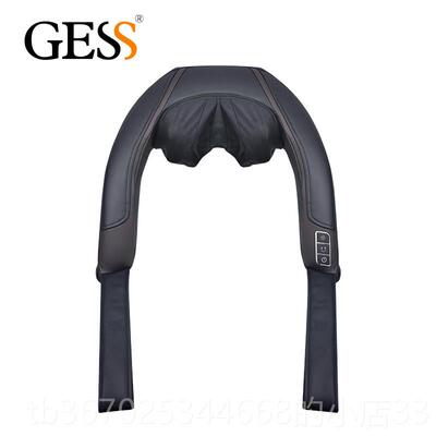 正品德国GESS06肩颈按摩器多功1能揉捏披仪肩部部颈椎腰加热家用