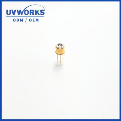 TO5深紫外TO39金属封装280nm波长UVC发光二极管凸头紫灯285nm光源