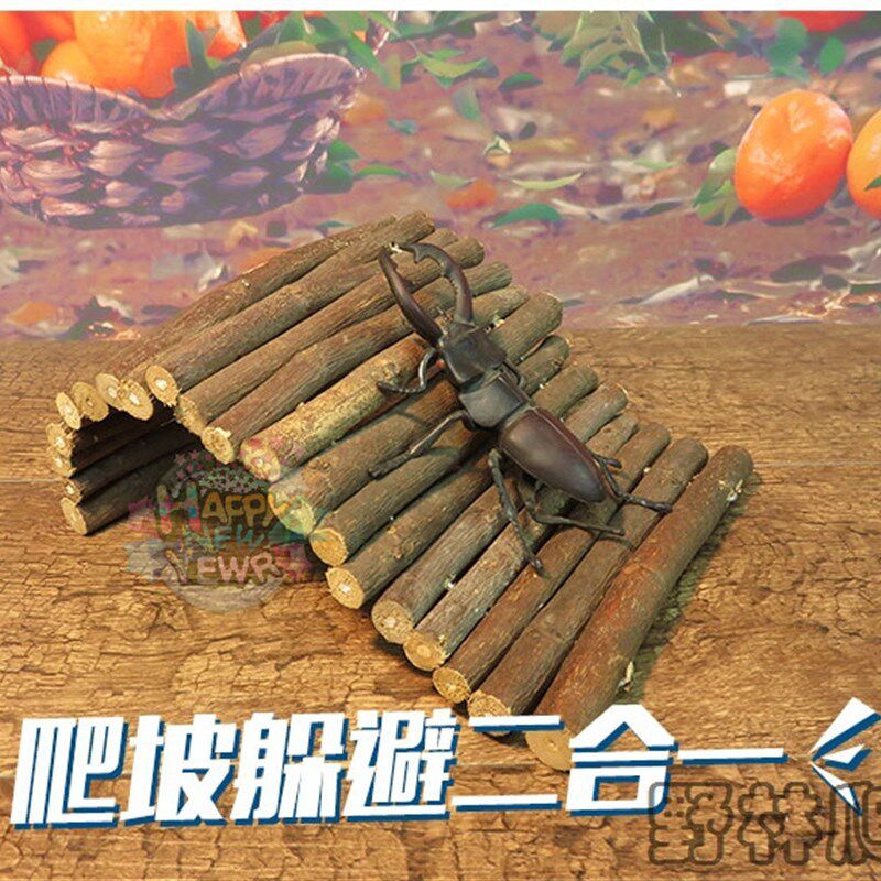 乌龟躲避洞龟缸造景晒台爬宠水龟躲避屋超大龟窝瓦片晒背台龟洞穴