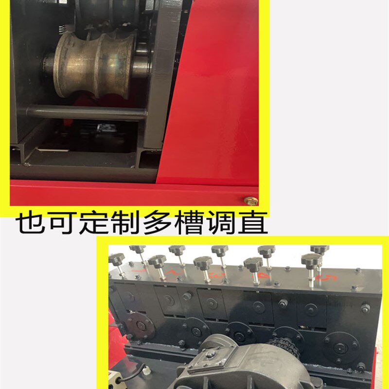 大棚钢管调直机弯管直管器钢管矫正校直修复机蔬菜大棚锌管折弯机