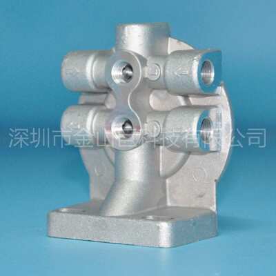 金山巨油水分离滤清器滤座 手简易滤座 铝座 底座137-4367