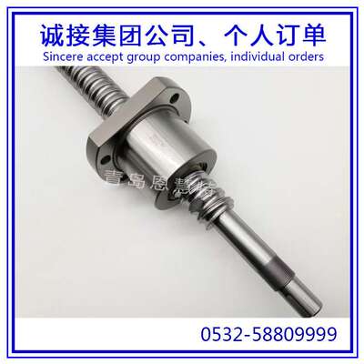 THK滚珠丝杠梯形丝杠螺母BTK1006V-2.6 BTK4010-5.3ZZ+2000LT