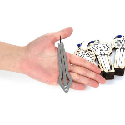 C7A02口弦琴蒙古阿勒泰呼麦冷门乐器迷你便携式 JAW HARP口簧易学