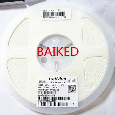 0805 1% 90K9 1/8W RF0805-90.9K-HS 0805W8F9092T5E UniOhm